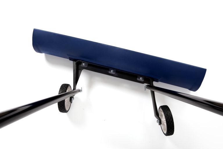 The Snowcaster 80SNC 48-Inch Heavy Duty Bi-Directional Wheeled Snow ...