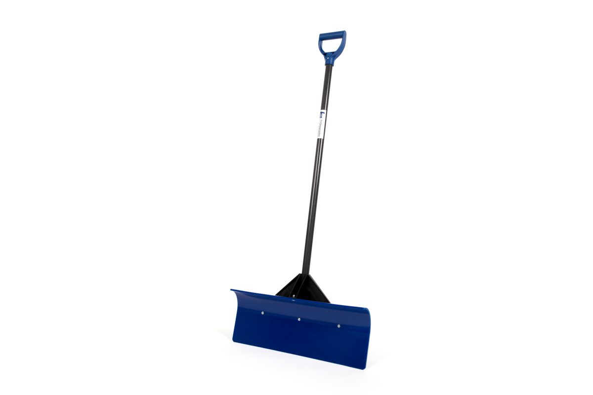 The Snowcaster 24UPH Snow Shovel Pusher and Barn Shovel with 24-Inch ...